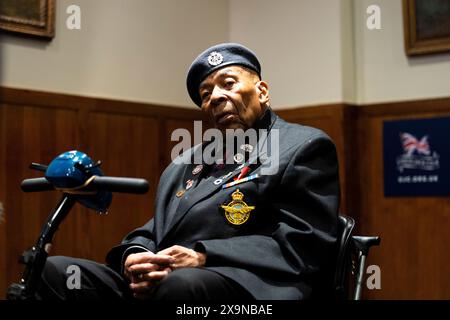 Normandy veteran Gilbert Clarke, who was born in Montego Bay, Jamaica ...