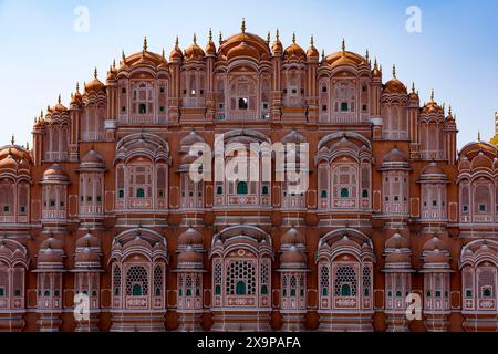 Closeup shot of the iconic hawa mahal in jaipur, featuring its ...