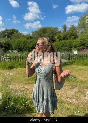 Titchfield Nature Reserve, Stubbington. 02nd June 2024. Warm and sunny ...