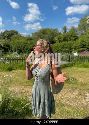 Titchfield Nature Reserve, Stubbington. 02nd June 2024. Warm and sunny ...