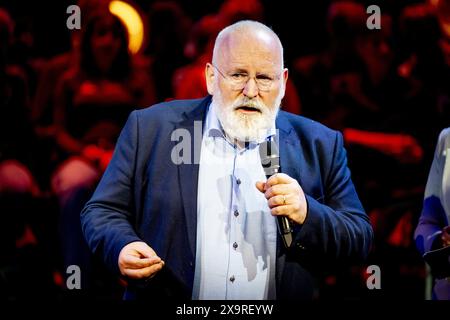 Frans Timmermans, leader of the GroenLinks-PvdA party seen during the ...