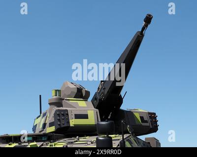 BOXER Skyranger 30, anti-aircraft tank. Short-range air defense assault ...