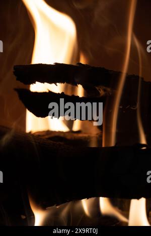 Abstract background fire photograph with strong contrast Stock Photo ...