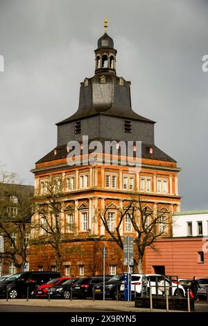 Red Tower at Electoral Palace - Trier, Germany Stock Photo - Alamy