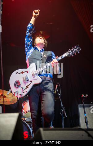 British Band, Jim Jones All Stars, performing at the Uber Eats Music ...