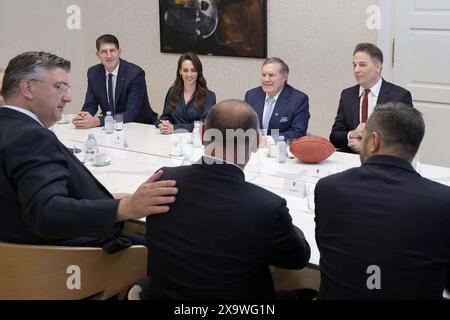 Zagreb, Croatia. 03rd June, 2024. Boxer Filip Hrgovic returned to ...