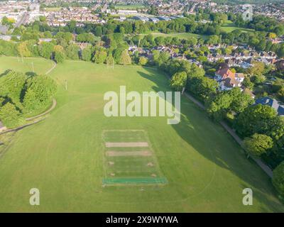 aerial view of hove town and the recreation ground in east sussex Stock ...
