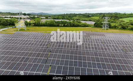 Rosspile Solar Farm near the village of Foulksmills in Co Wexford, one ...