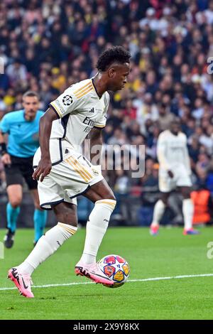 Vinícius Júnior (#7) Player of the Match in game action during the ...