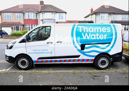 Thames Water Logo, Sidcup, Kent, UK Stock Photo - Alamy