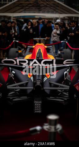 Front view of Red Bull Racing RB16B, 2021 Formula One Car Driven by Max ...