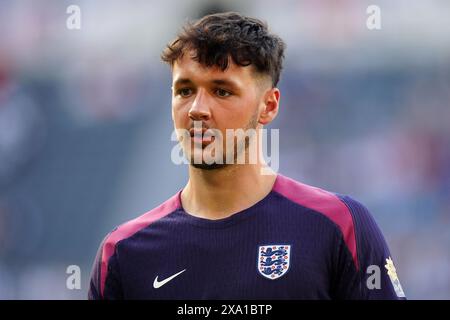 England goalkeeper James Trafford during a training session at Palm ...
