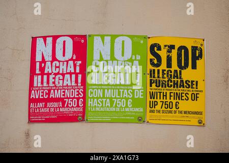 Stop illegal purchase sign Stock Photo - Alamy