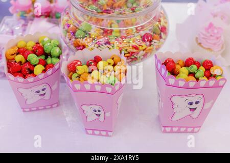 The colorful candies for Atam Hatik, a traditional Armenian ceremony ...