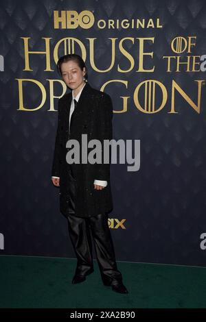 NEW YORK, NEW YORK - JUNE 03: Emma D’Arcy attends HBO's "House Of The ...