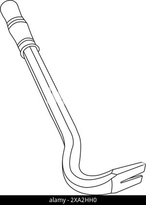 crowbar image design vector illustration Stock Vector Image & Art - Alamy