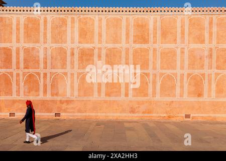 Front Elevation of City Palace, Jaipur, Rajasthan, India, South Asia ...