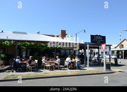 Oh My Goodness café in Martinborough, New Zealand Stock Photo - Alamy