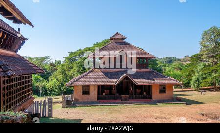 Architecture of old heritage Indian house with Roof top. Indian ...