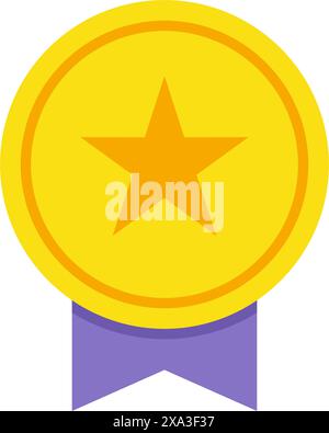 winning star golden icon vector illustration design Stock Vector Image ...