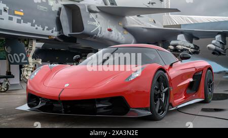 Koenigsegg Jesko Absolut to be world's fastest car Stock Photo - Alamy