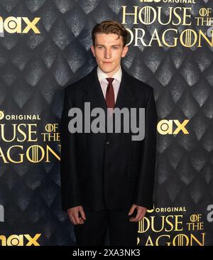 Ewan Mitchell attends the "House of the Dragon" series 3 world premiere ...