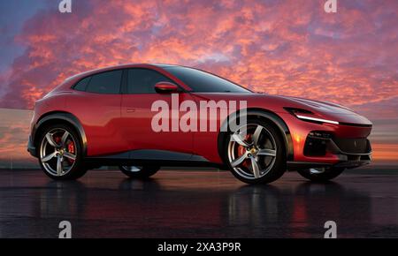Ferrari Purosangue :Ferrari's first ever SUV Stock Photo - Alamy