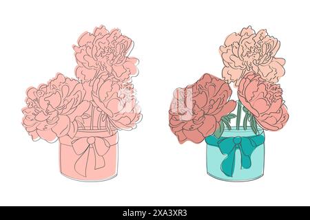 A pretty teal gift and bow in a cut paper style with textures Stock ...