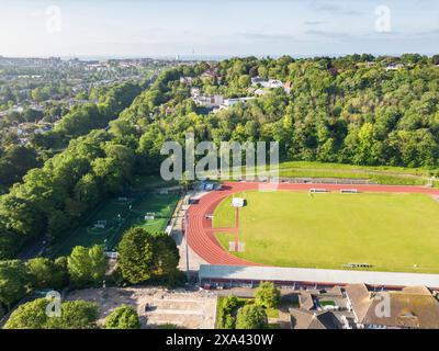 Drone view of Brighton and Hove, East Sussex UK Stock Photo - Alamy