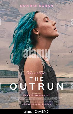 THE OUTRUN, poster, Saoirse Ronan, 2024. © Sony Pictures Classics ...