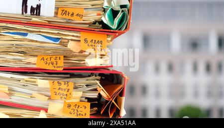 Bureaucracy,business obstruction,chaotic economic policy concept. Stack ...