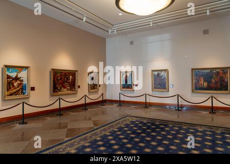 Art in the Conference Center, part of the world headquarters complex of ...