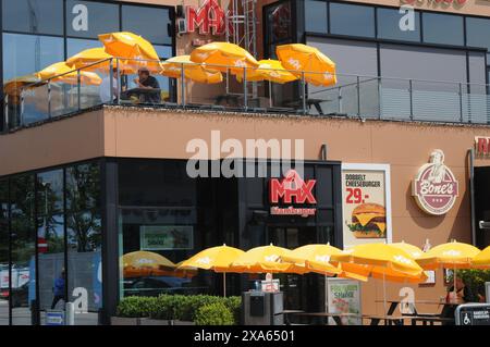 Copenhagen/ Denmark/04 jUNE 2024/Max hamburger restaurant in danish ...