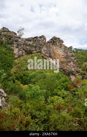 Koloc, geological rock formation over 10 meters high that creates a ...