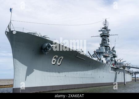 The USS Alabama Battle Ship in Mobile Alabama USA Stock Photo - Alamy