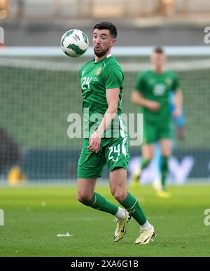 Republic of Ireland's Finn Azaz during a training session at the ...