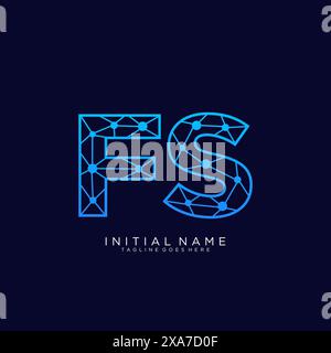 FS Logo Template Design. FS Icon Stock Vector Image & Art - Alamy