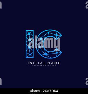 IC icon design vector Stock Vector Image & Art - Alamy