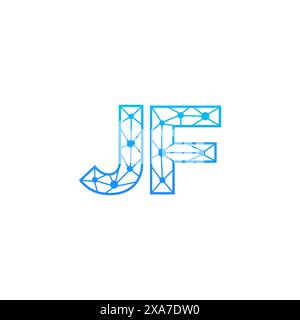 JF tech logo concept design Stock Vector Image & Art - Alamy