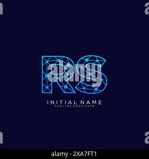 RS tech logo concept design Stock Vector Image & Art - Alamy