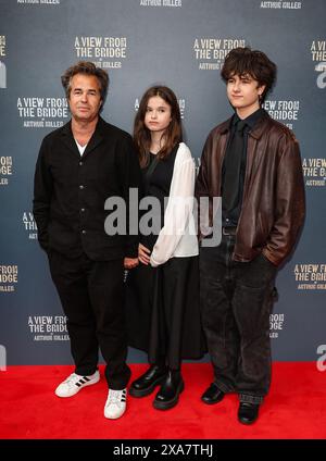 London, 4 June 2024, Rupert Goold, Constance Goold and Raphael Goold ...
