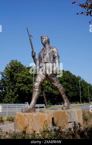 The Chartist Bridge over the Sirhowy Valley at Blackwood was designed ...