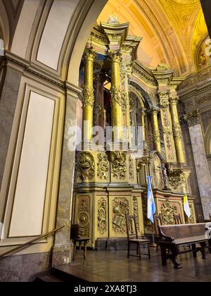 The main altarpiece in the apse of the Metropolitan Cathedral, Buenos ...