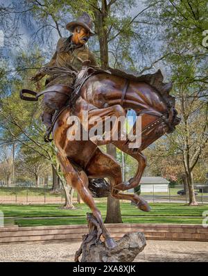 The Booth Western Art Museum in Cartersville, Georgia, showcases an ...
