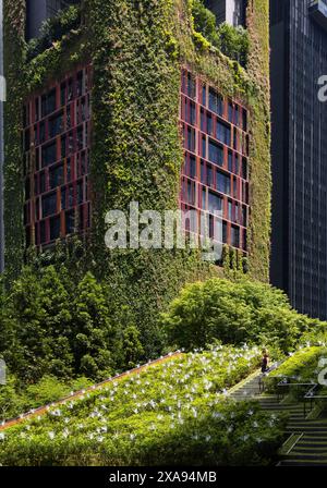 Oasia Hotel Downtown, designed by WOHA Architects incorporating green ...
