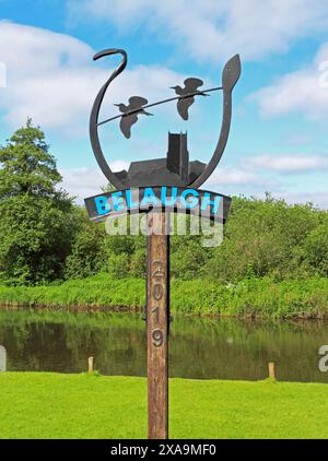 Norfolk Broads. Belaugh on the Bure Stock Photo - Alamy