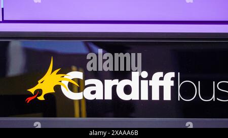 Cardiff, Wales. October 29 2023: City centre shop windows opposite ...
