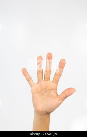 Hands Gesturing Numbers 1 to 10 Stock Photo - Alamy