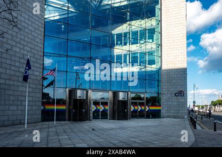 CITI building North Wall Dublin Docklands Ireland Stock Photo - Alamy