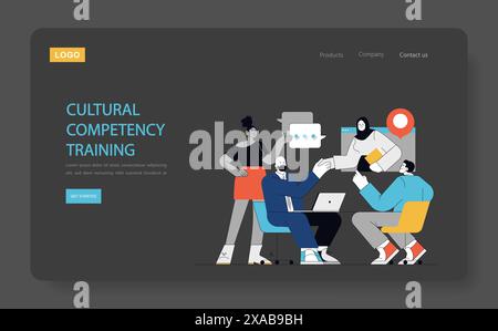 Soft Skills Training concept. Interactive peer coaching session with collaborative learning ...